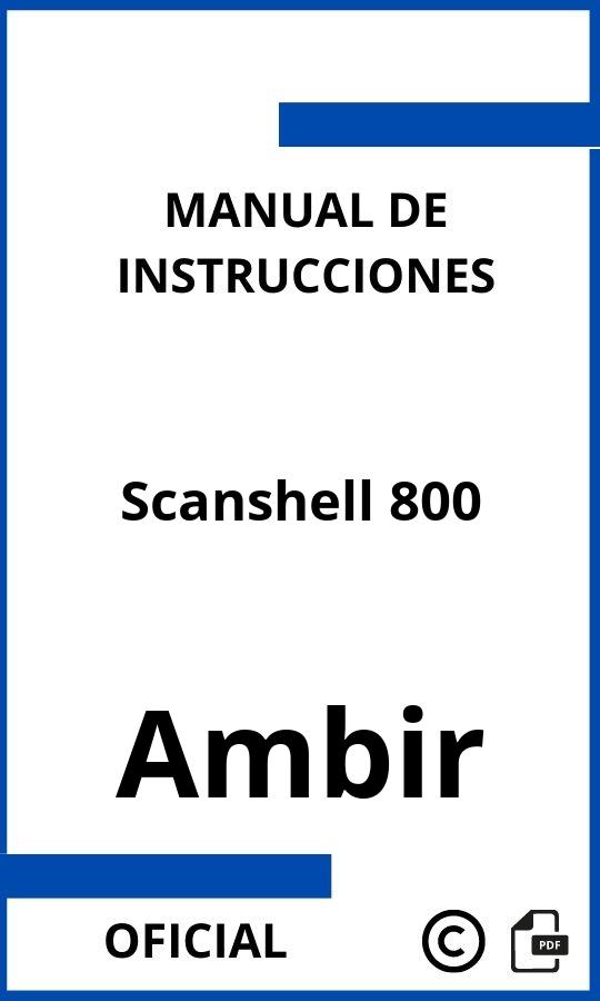 Manual de instrucciones Ambir Scanshell 800 】2025
