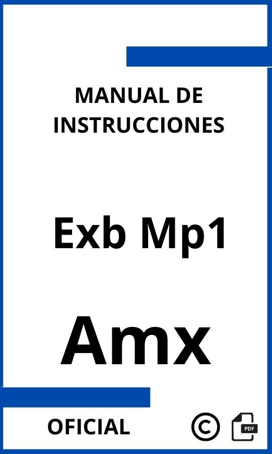 Amx Exb Mp1 Manual de Instrucciones 】2025